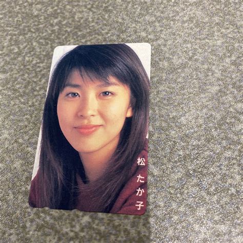 Yahooオークション 091009 未使用 テレホンカード 松たか子 テレカ