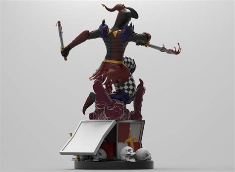 Shaco League Of Legends 3d Model 3d Printable Cgtrader