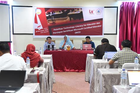 Ung Lakukan Pelatihan Khusus Dan Sertifikasi Microsoft Certified Educator Kepada Dosen Readid