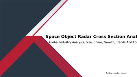 Space Object Radar Cross Section Analysis Market Research Report 2034