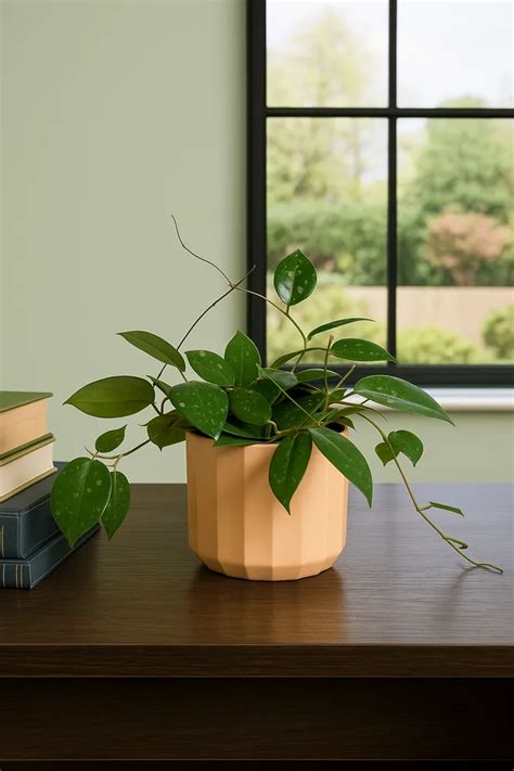 Green Wax Plant Leafwise