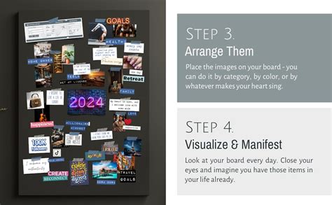The Ultimate Vision Board Clip Art Book Vol 2 Manifest Your Perfect