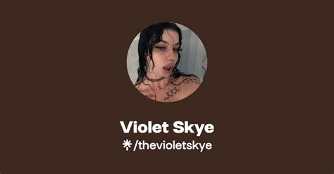 Violet Skye Twitter Instagram Linktree