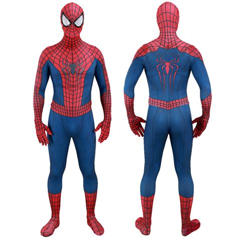 Spider Man No Way Home Andrew Garfield Costume Bodysuit Mask Spider