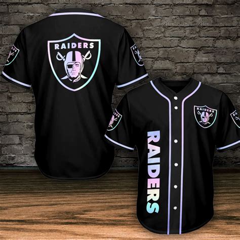 Las Vegas Raiders Baseball Jersey Bg631 Design Trend