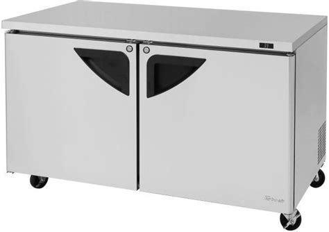 Turbo Air Super Deluxe 60 Undercounter Refrigerator With 2 Solid