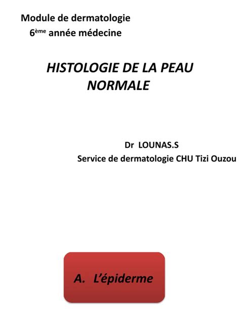 Histologie Pdf