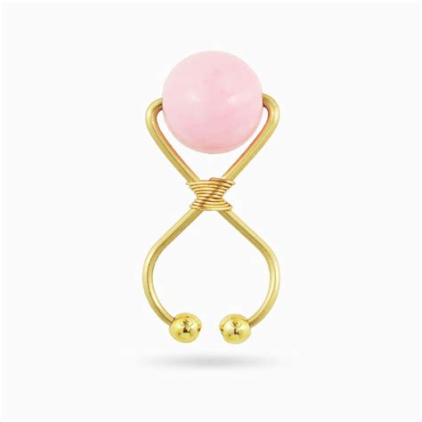 Pink Clit Ring Piercingart