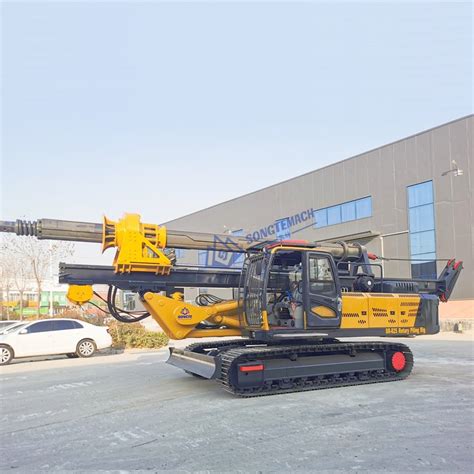 Hydraulic Rotary Piling Machine For Bored Piles 25m Sr 825 Songte The
