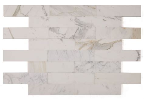 Subway Calacatta Gold Honed 3 X 12 Mosaic Tiles For Less