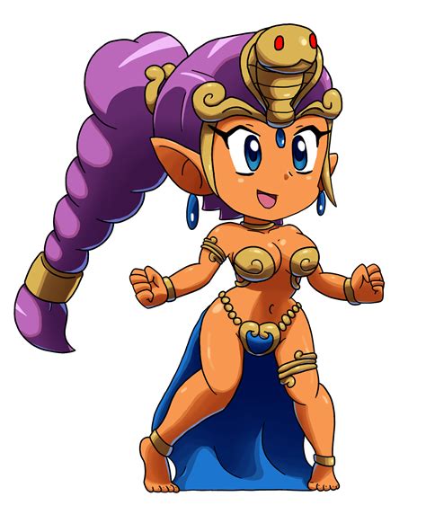 Shantae Idle Sprite Hd Pirates Curse By Bluesupersonic On Deviantart