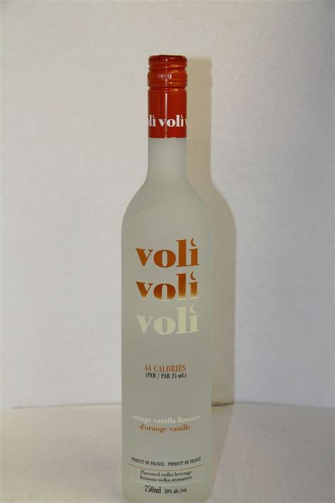 750ml Bottle Of Voli Voli Voli Vodka