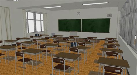Mmd Classroom Stage Dl By Kalvici On Deviantart