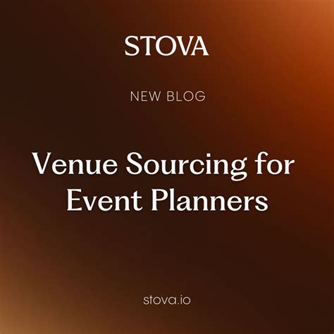 Eric Lochner On Linkedin Venue Sourcing For Event Planners Stova