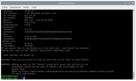 Raspberry Pi Docker Installieren Und Nutzen Randombrick De