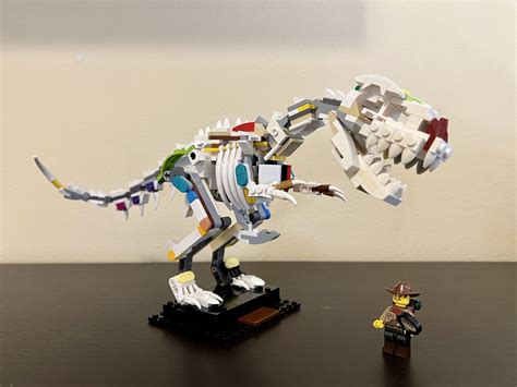 I Built The T Rex From 21320 With Spare Parts Lego