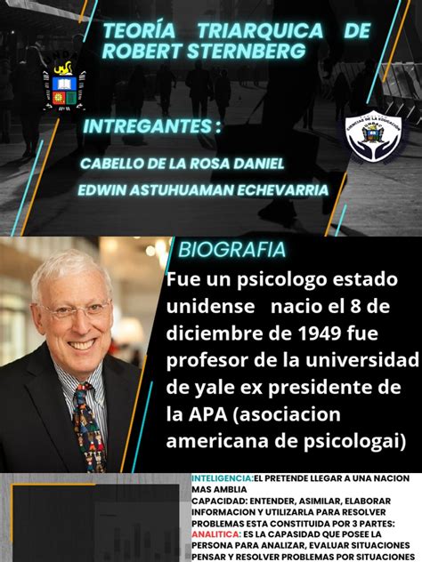 Teoría Triarquica De Robert Sternberg 3 Pdf Sicología Pensamiento