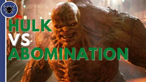 The Incredible Hulk Vs Abomination