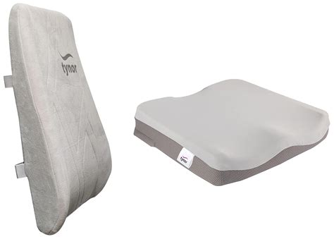 Buy Tynor Back Rest Full Grey Universal Size 1 Unit Coccyx Cushion Seat Grey Universal Size