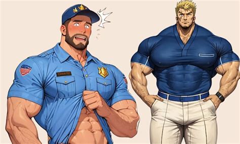Draw Gay Bara Muscle Yaoi Nsfw Fan Art Fanart Oc Comic Gay