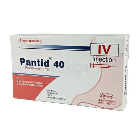 Pantid 40 Inj 40mgvial Injection Arogga Online Pharmacy