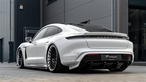 Prior Design Te Rear Spoiler For Porsche Taycan 2020 Cargym