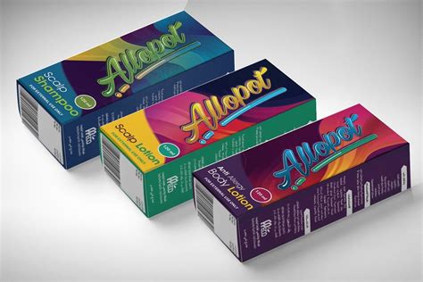 Potency Pharma Kuwait Packaging On Behance Packaging Template Design