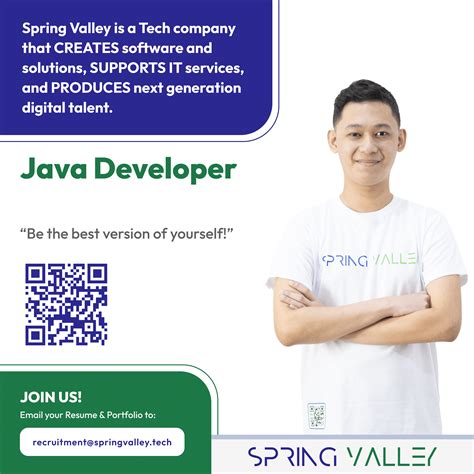 Spring Valley Is Looking For Java Python And Java Angular Developer