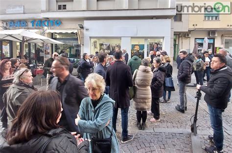 ‘per Claudio Fiorelli Sindaco Di Terni Linaugurazione Della Sede In Centro Foto Umbriaon