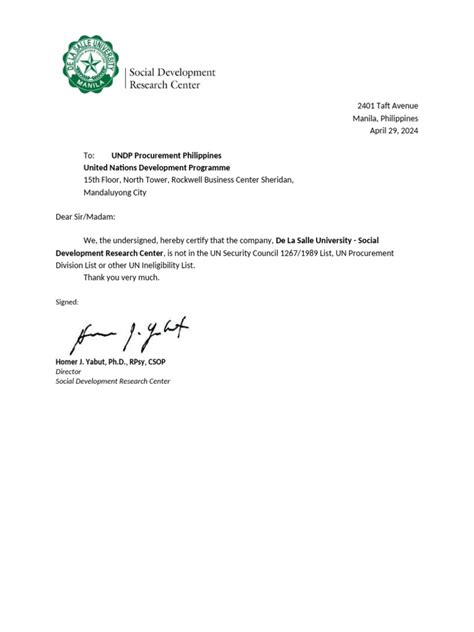 Self Written Declaration Pdf