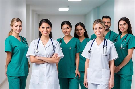 Premium Photo Doctor And Assistant Nurses And Medical Helping Group