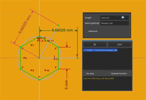 Modeling A Honeycomb Grid In FreeCAD