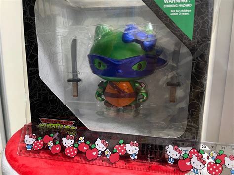 Hello Kitty Ninja Turtles Blue Japan Rare Hobbies And Toys Memorabilia