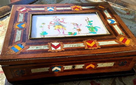 Proantic Coffret A Couture Estampillé Brouchoud à Lyon