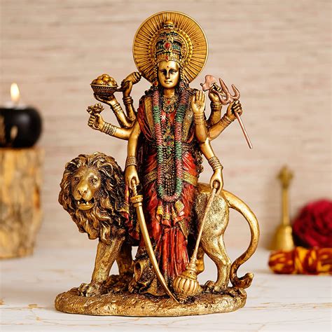 Durga Brass Idol Brass Statues Home Decor T Items