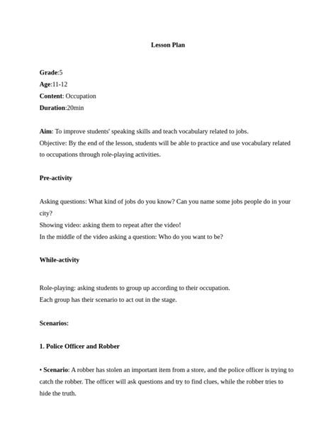 Lesson Plan 1 Pdf