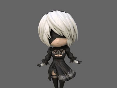Nier Automata 2b Cosplay  Scriptasse