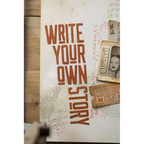 Sizzix Thinlits Die Set By Tim Holtz Alphanumeric Theory