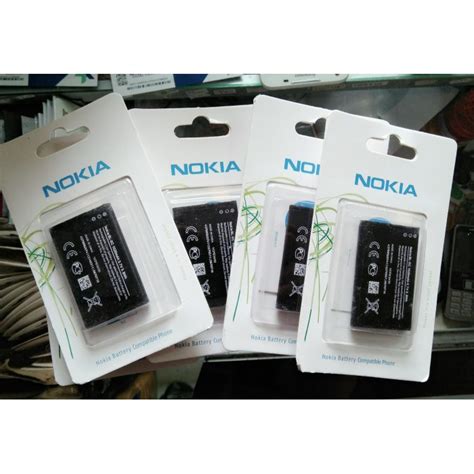 Jual Murah Baterai Original Hp Nokia Battery Batre BL 5C BL 4C Hitam Original 100