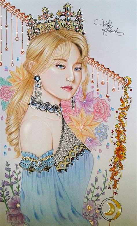 Tzuyu Fanart Tzuyu Twice As A Queen Fan Art Artwork Drawings