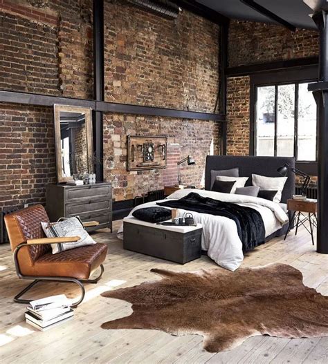 60 Industrial Bedroom Ideas And Design Tips To Try Cozy Home 101 İç Mimarlık Tasarım Evler