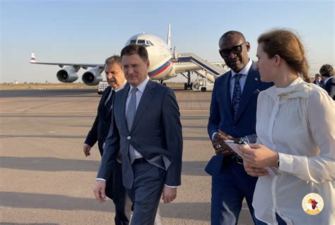 Russian Deputy Prime Minister Novak Flies To Bamako African