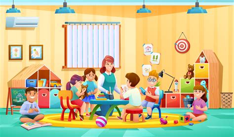 Teacher Guided Play Clipart Enhance Classroom Engagement With Visual
