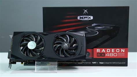 รีวิว Xfx Rx 480 Gtr Black Edition 8gb Youtube