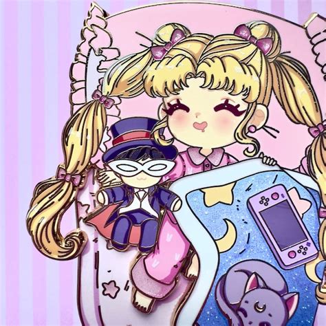 Sailor Moon Enamel Pin Etsy