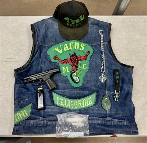 2 Vagos Outlaw Motorcycle Gang Members Arrested After Search Warrant