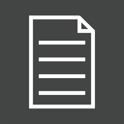 File Line Inverted Icon 11901421 Vector Art At Vecteezy