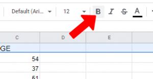How To Bold Lines In Google Sheets In Examples