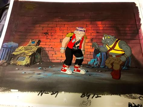 Tmnt Animation Cel Etsy