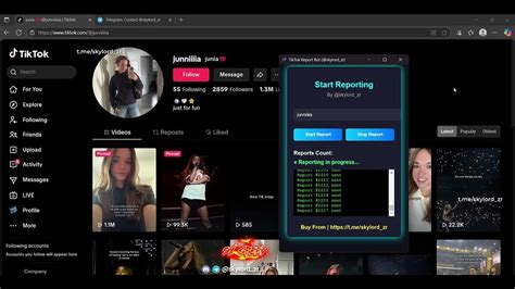 Tiktok Mass Report Tool 2025 Latest Version Youtube